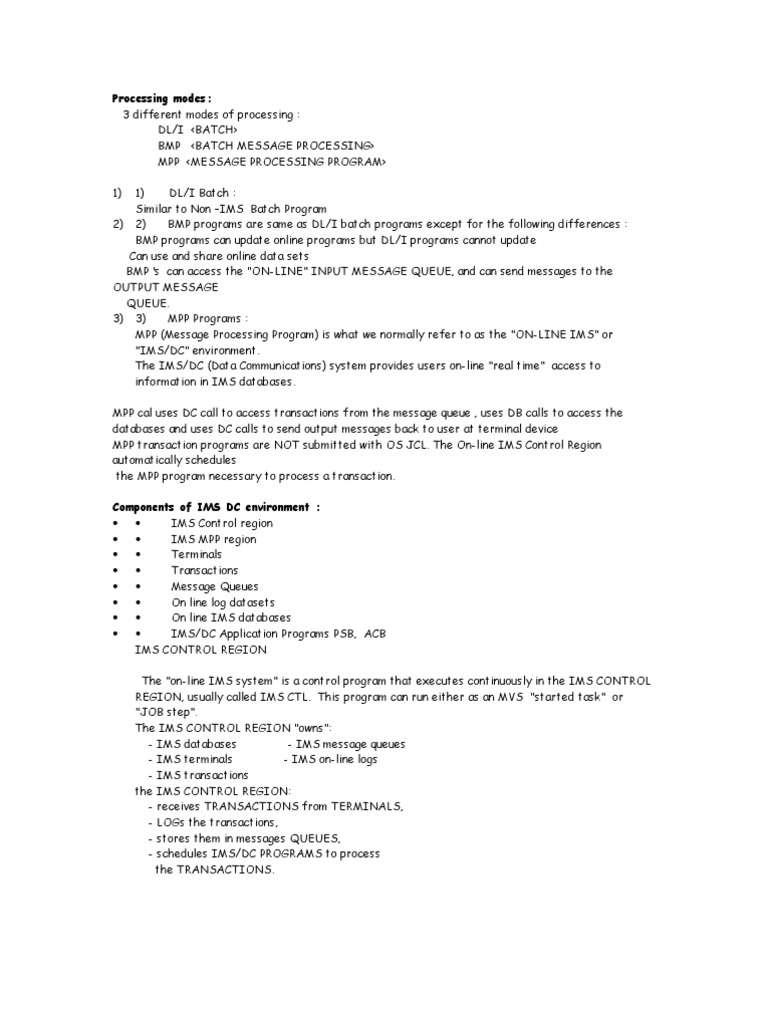 Imsdc | PDF | Computer Terminal | Databases