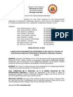 Resolution Realignment Sample Format | PDF | Philippines