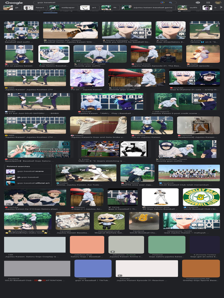 Gojo Satoru's Baseball Moment | PDF