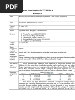Metode Analisis ABC dan VEN Obat | PDF
