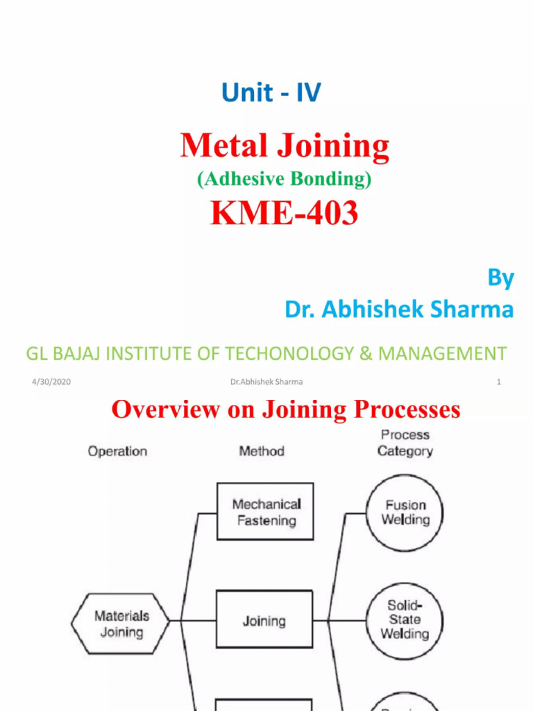 As Adhesive Bonding Process | PDF