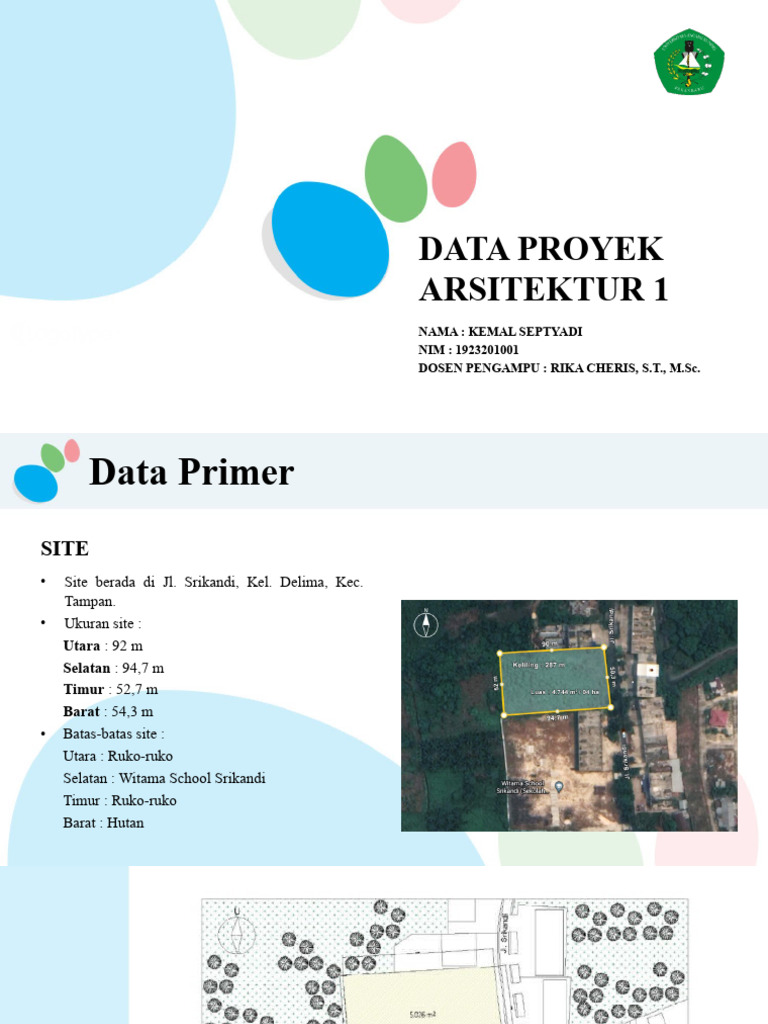 Data Proyek Arsitektur | PDF