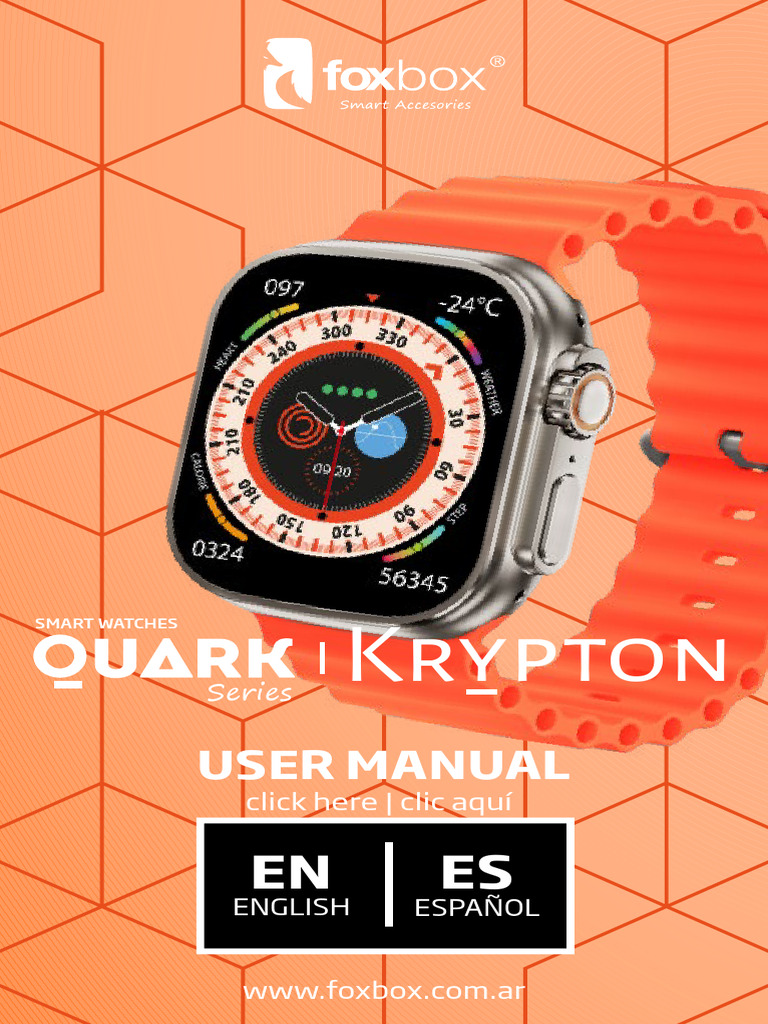 Manual Quark Krypton | PDF | Smartwatch | Mobile Computers