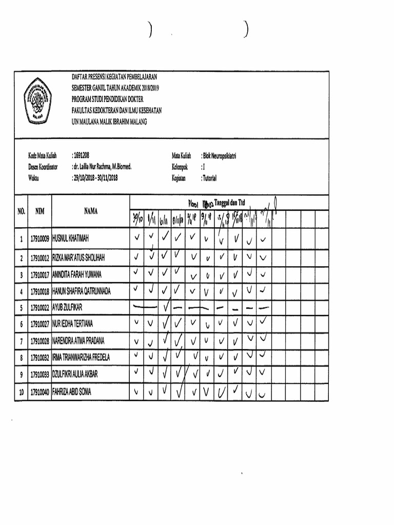 Absen Tutorial Neuro | PDF