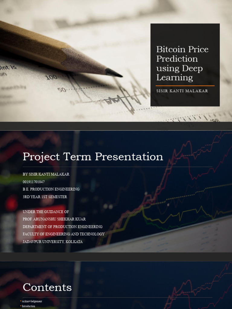 Presentation - Bitcoin Price Prediction Using Deep Learning | PDF | Bitcoin | Cryptocurrency
