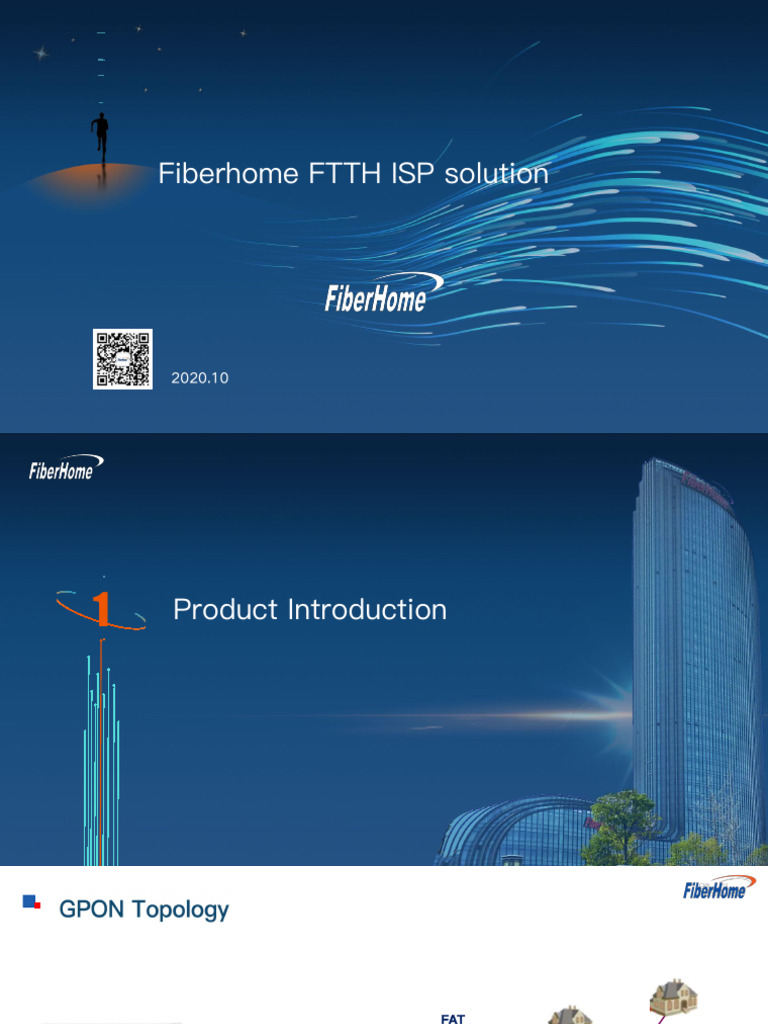 Fiberhome FTTH ISP Solution | PDF | Internet | Digital Technology