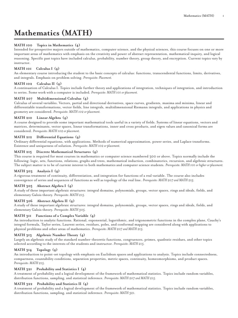 Math - Calculus (Description) | PDF | Mathematics | Integral