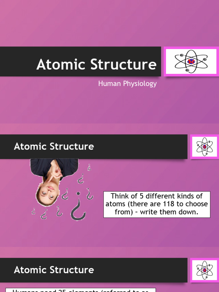 Atomic Structure | PDF | Science & Mathematics