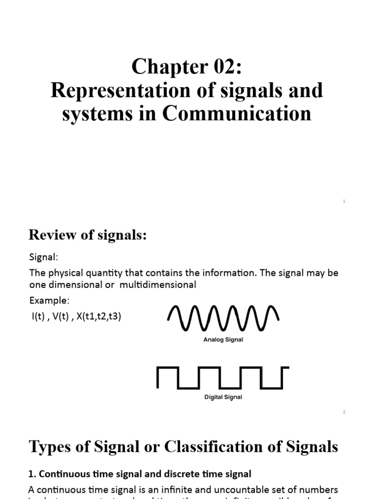 Chapter 2 | PDF | Discrete Time And Continuous Time | Mathematical Concepts