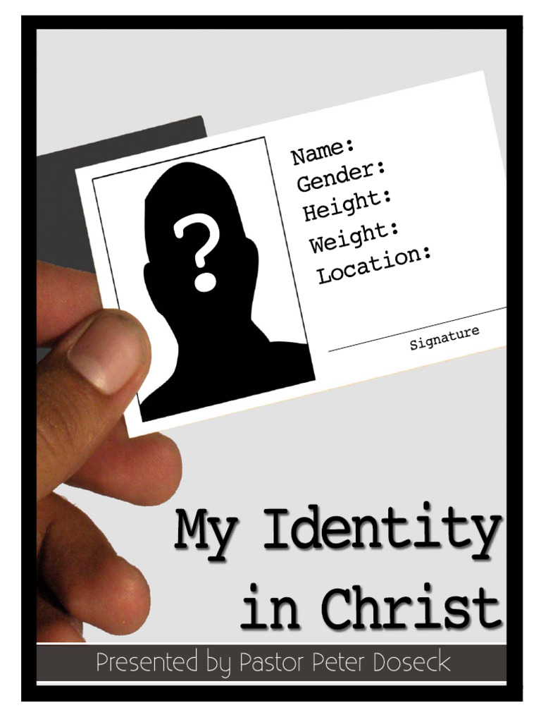 My Identity in Christ | PDF | Spiritual Gift | Fruit Of The Holy Spirit
