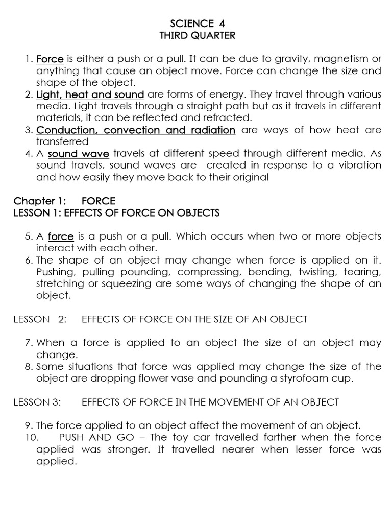 Science Reviewer 3RD Grading | PDF | Thermal Conduction | Sound Science Reviewer 3RD Grading | PDF | Thermal Conduction | Sound