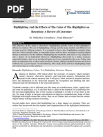 Color-Coding Effects on Memory Retention | PDF | Memory | Statistics