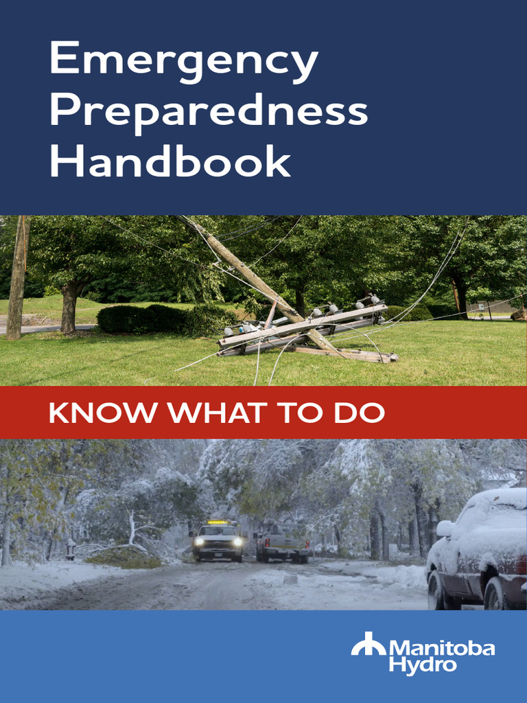 Emergency Preparedness Handbook | PDF | Refrigerator | Manufactured Goods