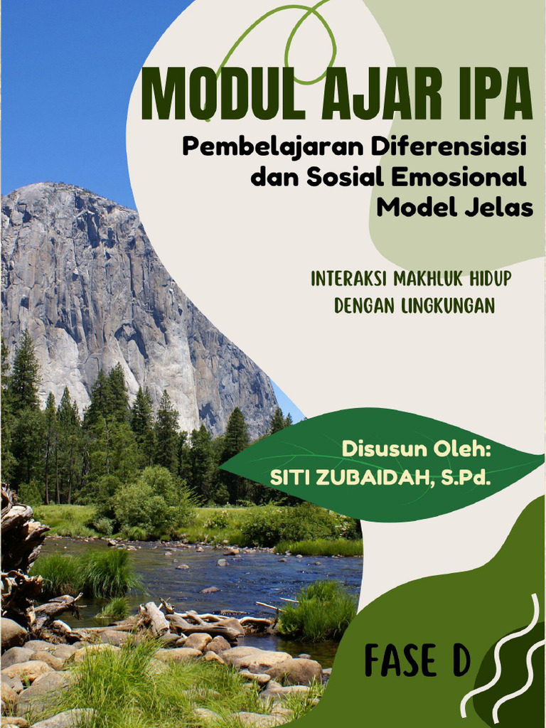 Modul Ajar Ilmu Pengetahuan Alam (IPA) - Modul Ajar Interaksi Makhluk ...