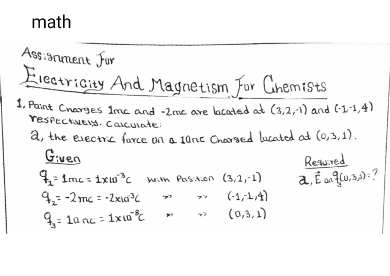 Math Assignment | PDF
