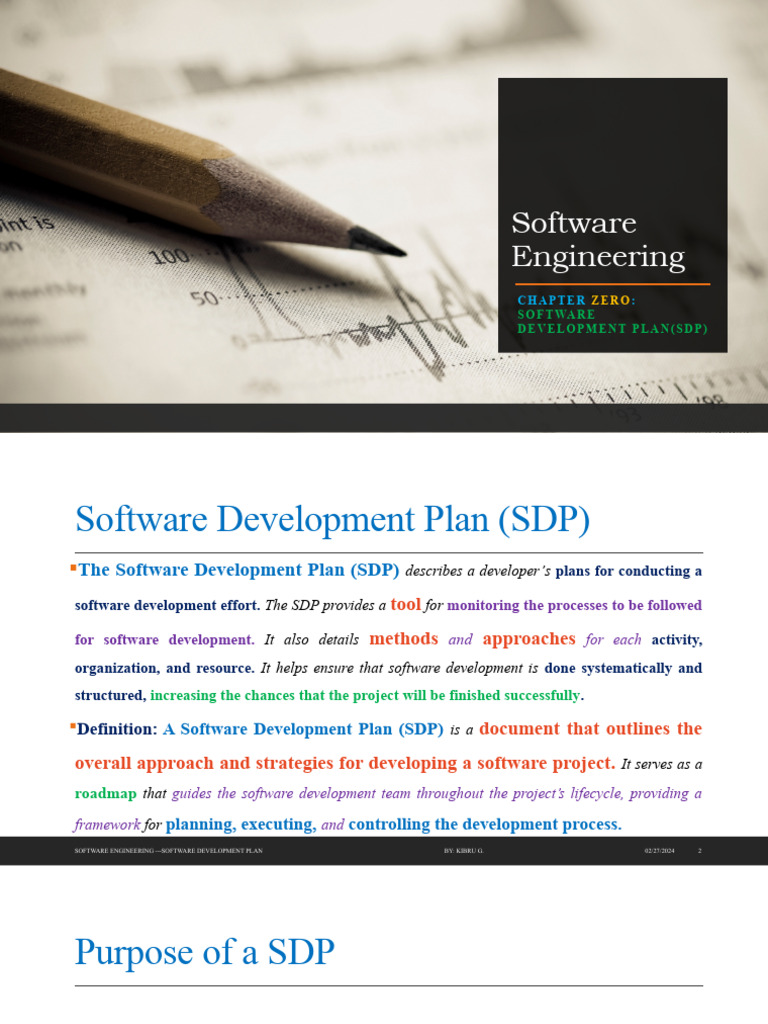 SW Eng Course Software Development Plan | PDF | Software | Software ...