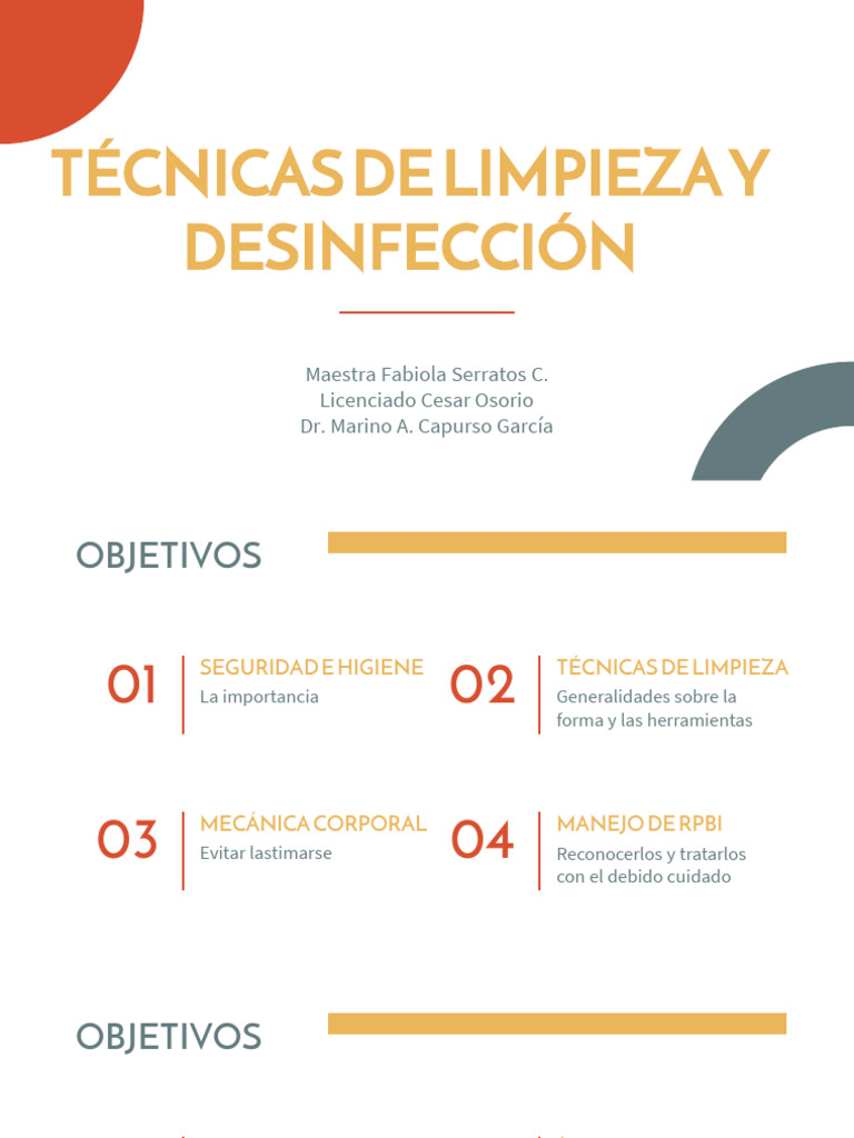 Técnicas de Limpieza Y Desinfección Mayo 2022 | PDF | Lavado de manos ...