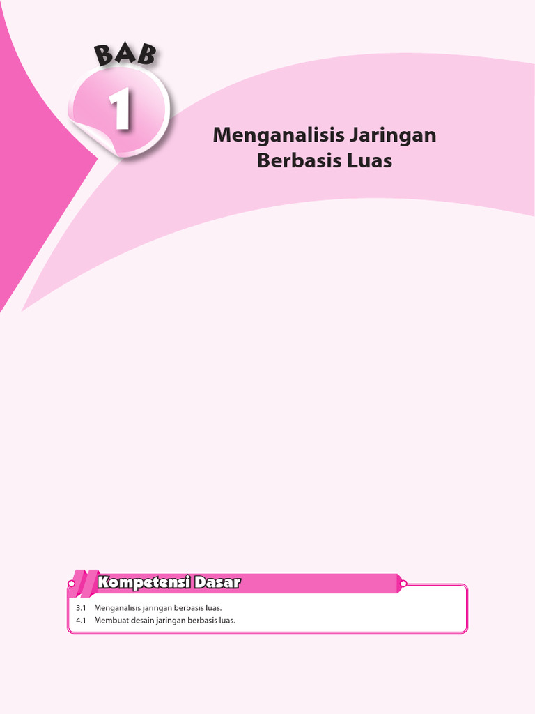 Teknologi Jaringan Berbasis Luas | PDF