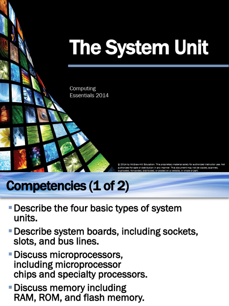 Module#3 The System Unit | PDF | Central Processing Unit | Usb