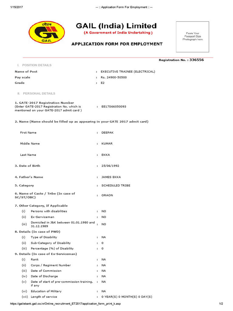 Gail | PDF