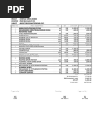 Bid Summary Sheet Example | PDF