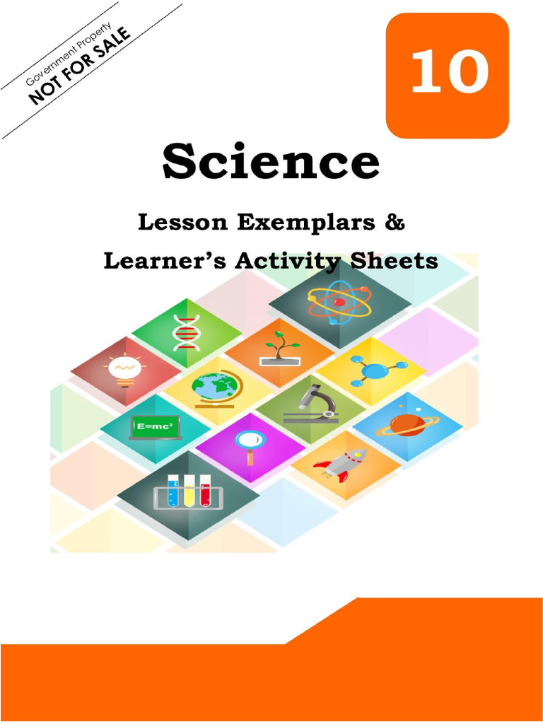 Sdo Silay Science 10 Exemplars and Learning Activity Sheets First ...