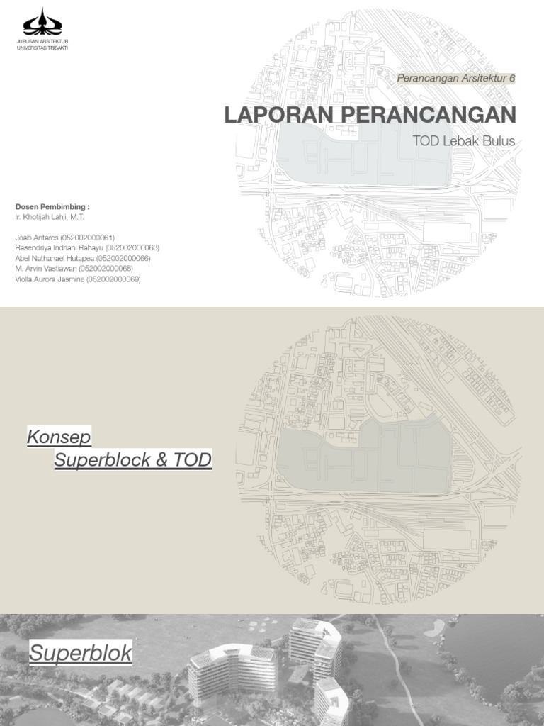 Analisis Kawasan Lebak Bulus | PDF