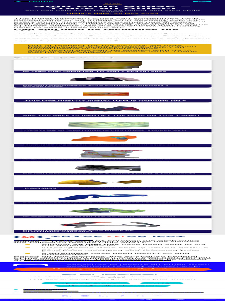 Stop Child Abuse - Trace An Object Europol | PDF | Crimes | Crime ...