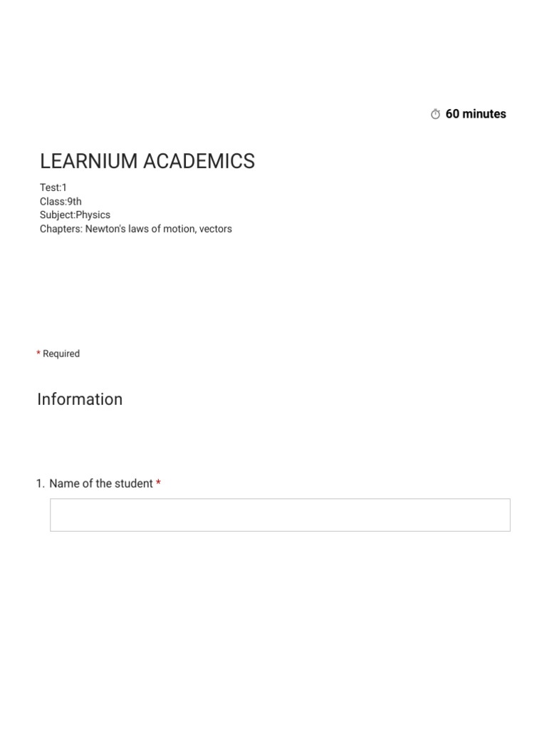 Neet (Learnium) | Download Free PDF | Acceleration | Force