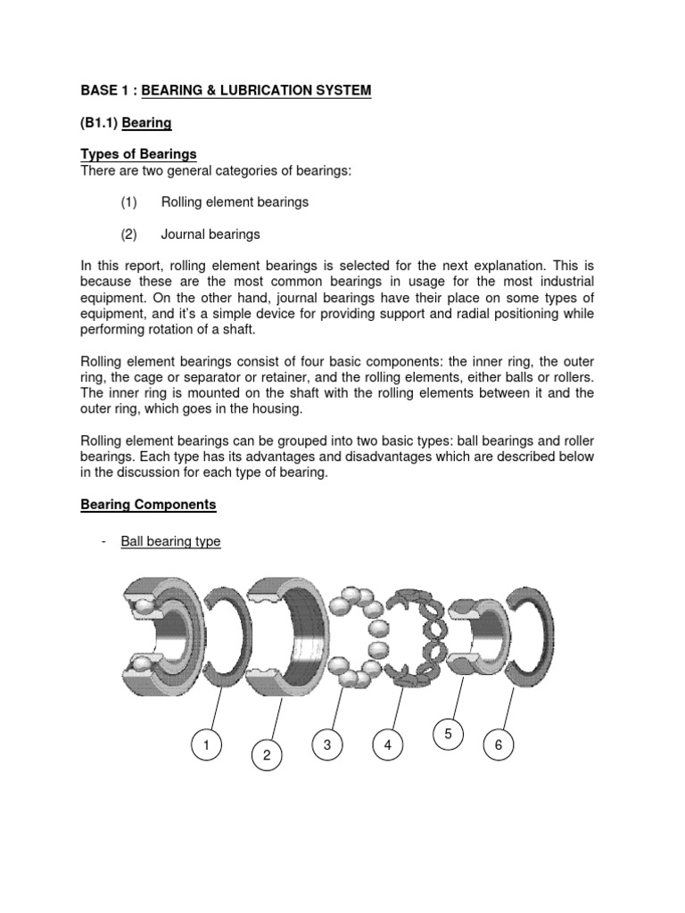 Bearing & Lub System | PDF | Bearing (Mechanical) | Pump