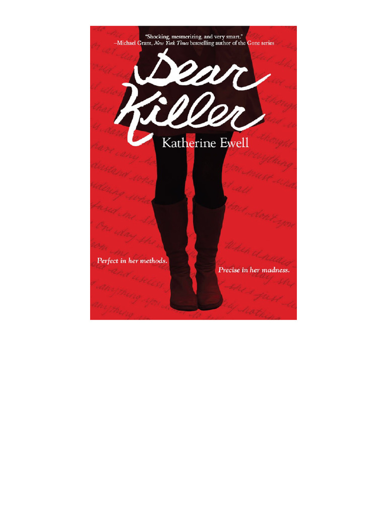 Dear Killer by Ewell, Katherine .En - Es | PDF | La risa