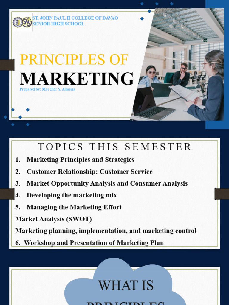 Principles of Marketing Lesson 3 | PDF | Marketing | Behavior