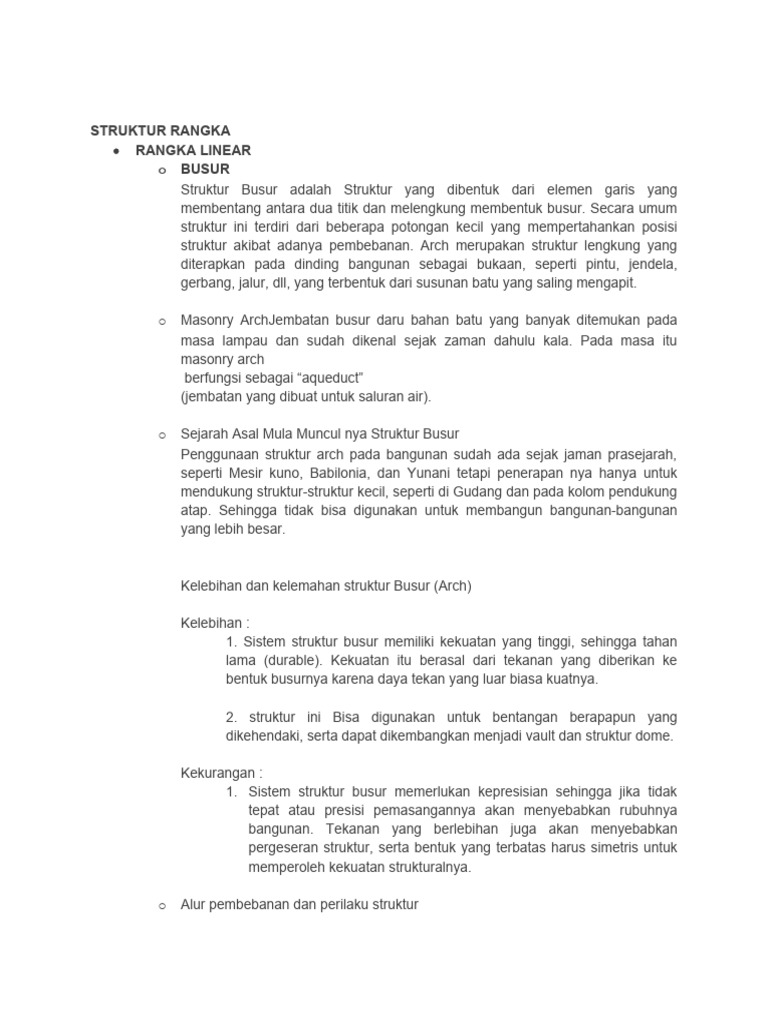 Struktur Rangka | PDF | Seni