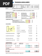 Trunnion Calculation Sheet | PDF | Mechanical Engineering | Physical ...