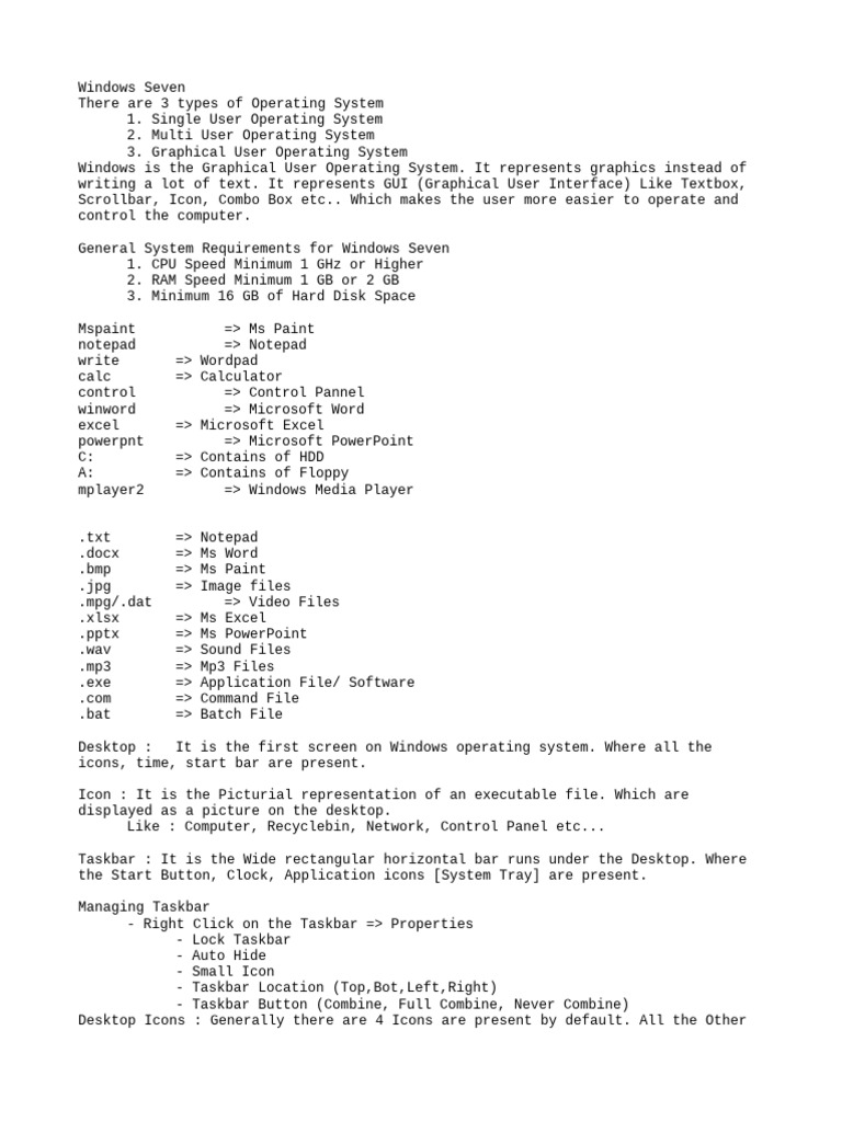 Win SK | PDF | Cursor (User Interface) | Icon (Computing)