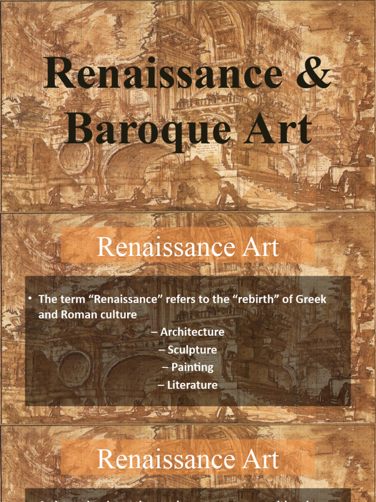 Renaissance and Baroque | PDF | Renaissance | Baroque