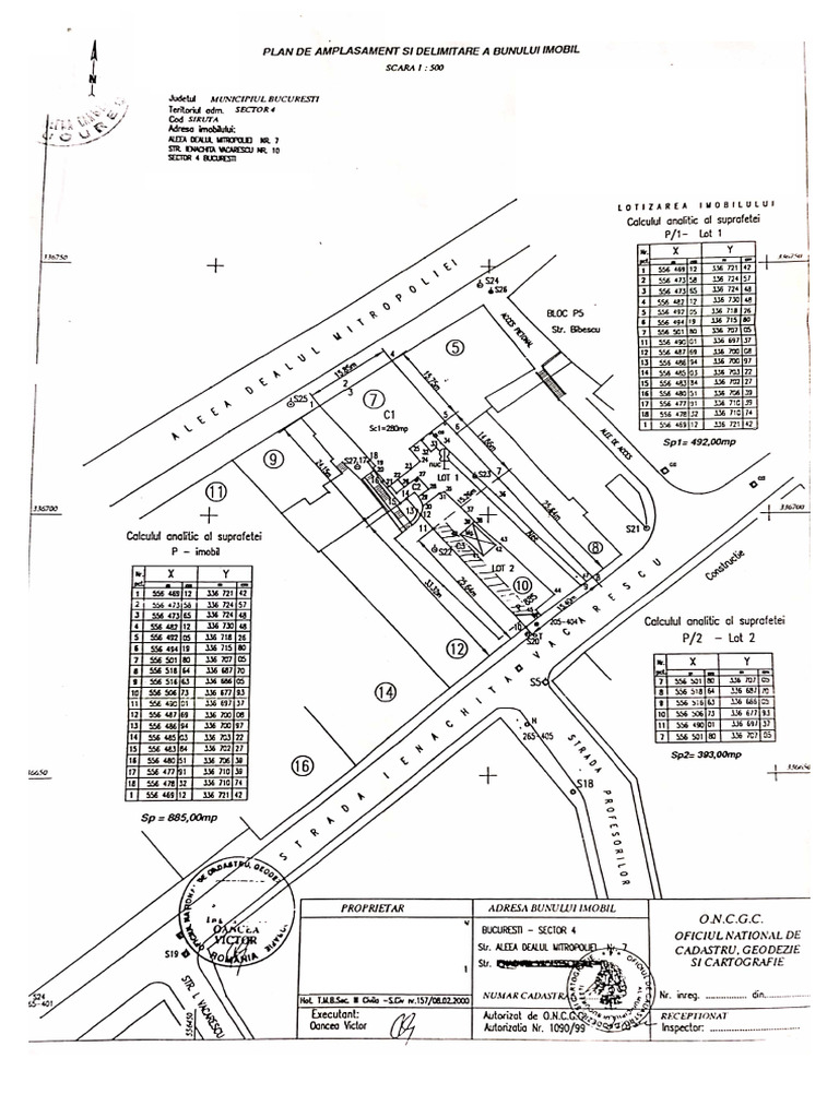 Cadastru Casa Costa-Foru | PDF