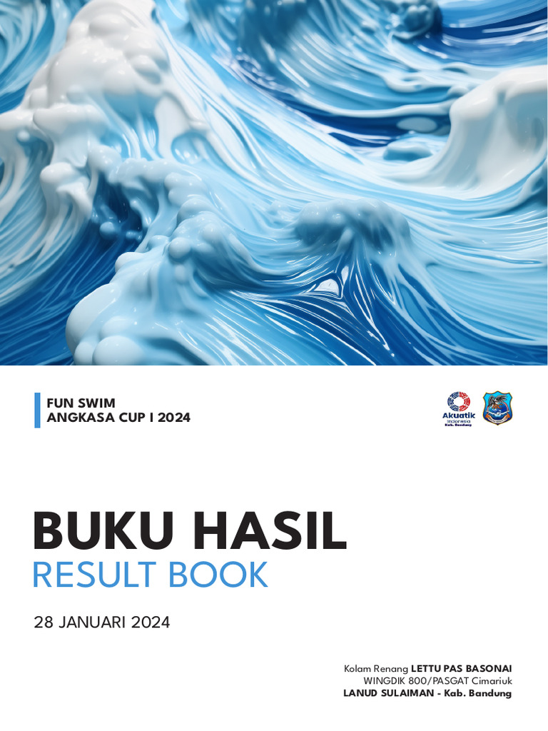 Result Book Fun Swim Angkasa Cup I 2024 | PDF | Indonesia | Educational ...