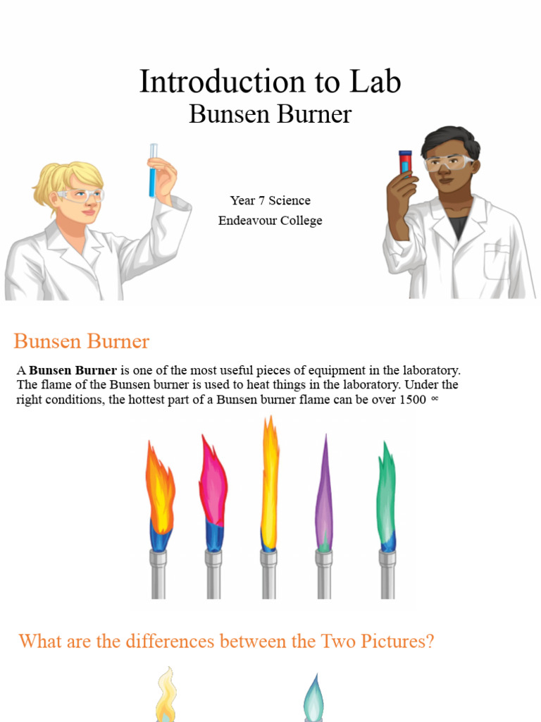 Slideshow - Bunsen Burner | PDF | Physical Sciences | Equipment