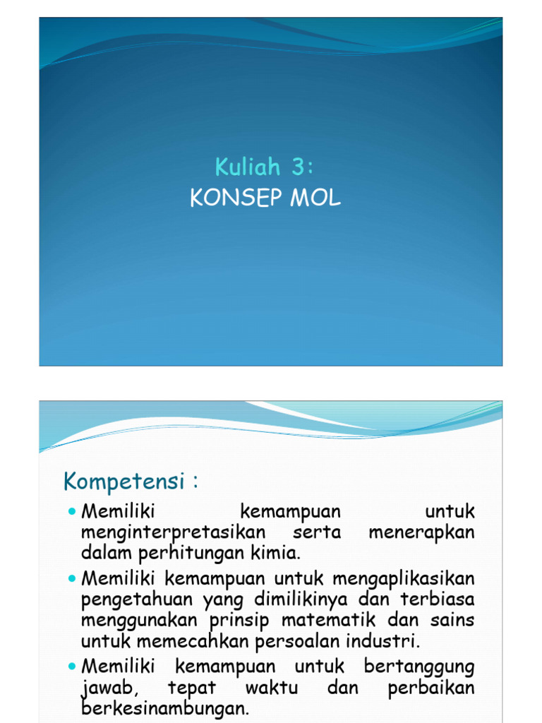 Konsep Mol | PDF