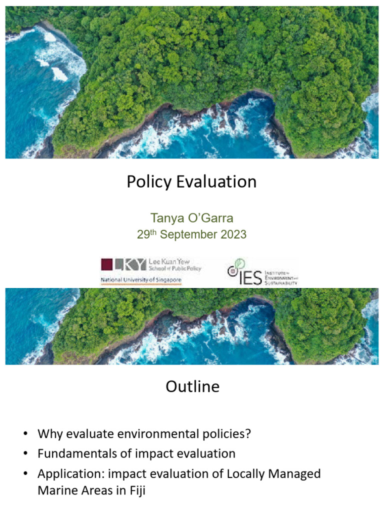 29.9 Tanya O Garra 29 Sep - Policy Evaluation | PDF