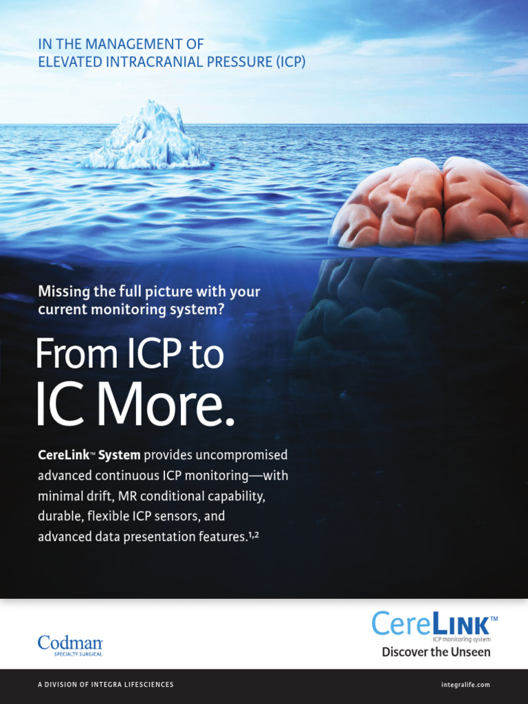 Codman ICP | PDF | Electrostatic Discharge | Monitoring (Medicine)