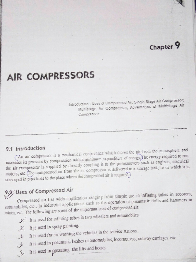 Air Compressors | PDF