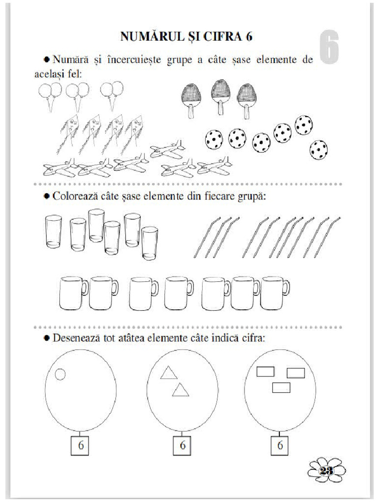 Fisa Cifra 6 | PDF