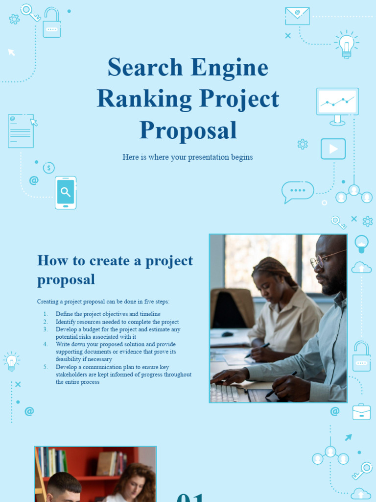Search Engine Ranking Project Proposal by Slidesgo | PDF | Customer ...