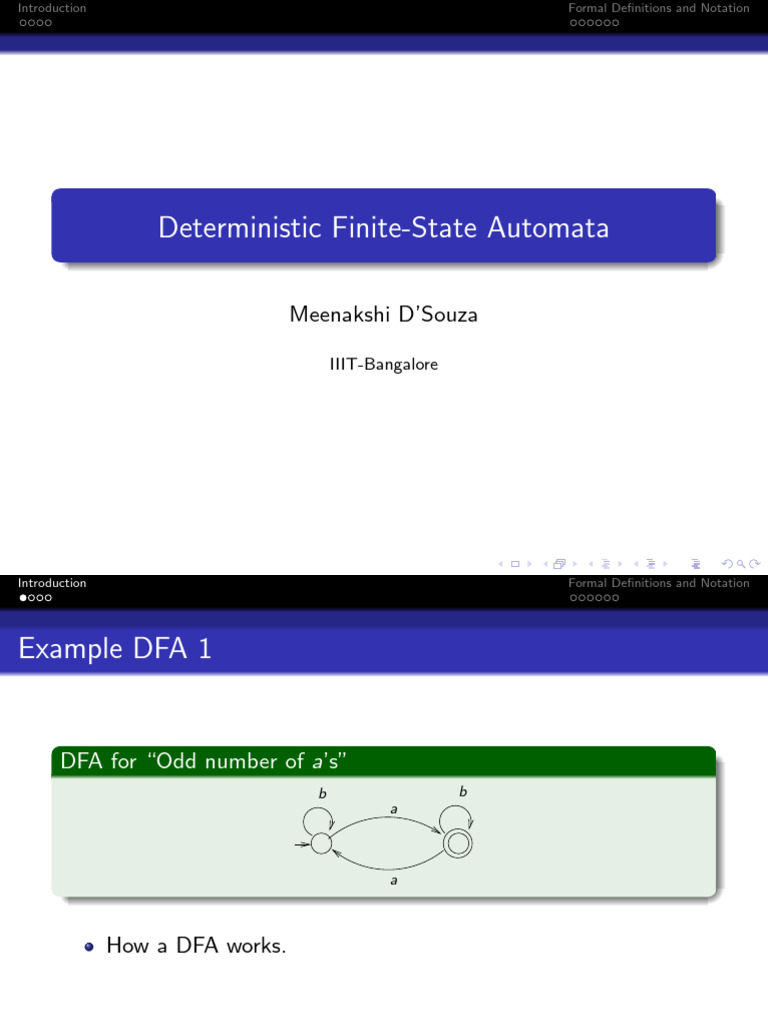 DFA and Regular Languages Basics | PDF | String (Computer Science ... DFA and Regular Languages Basics | PDF | String (Computer Science ...