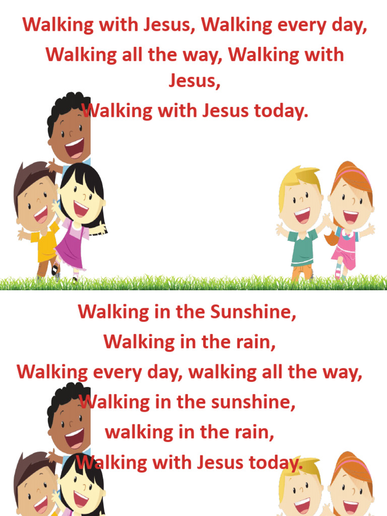 Walking With Jesus | PDF