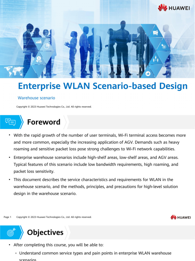 Scenario-Based WLAN Planning Design For Warehouse | PDF | Wi Fi | Wireless Lan