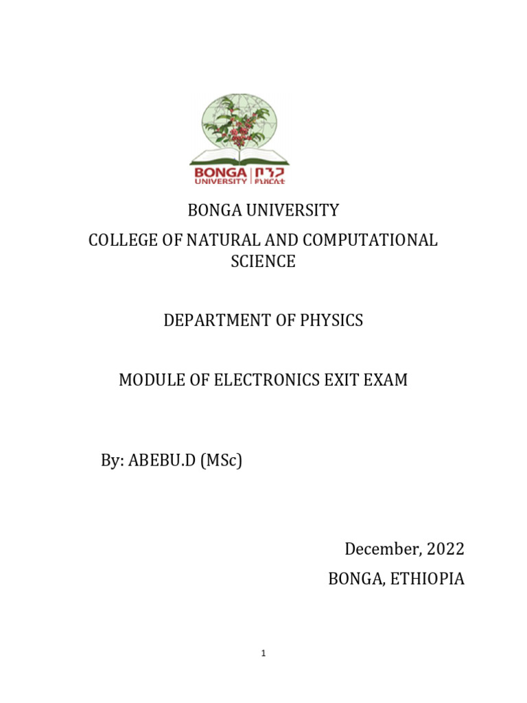 Electronics Phy | PDF | P–N Junction | Bipolar Junction Transistor