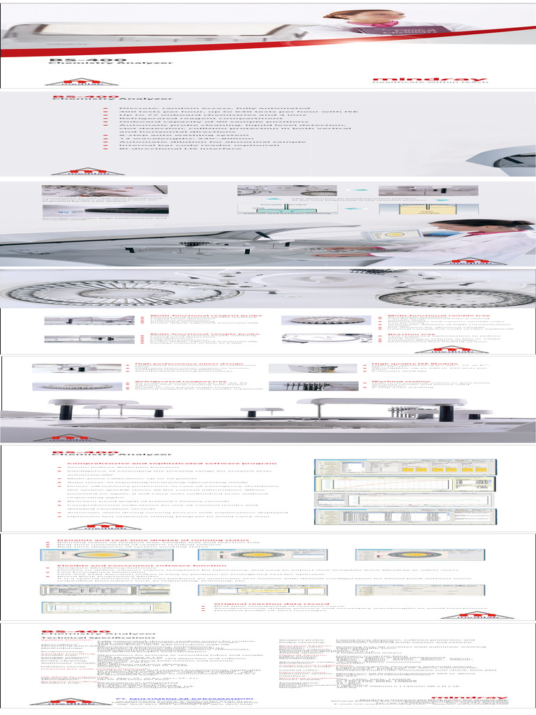 BS 400 Mindray | PDF | Spectrophotometry | Physical Sciences